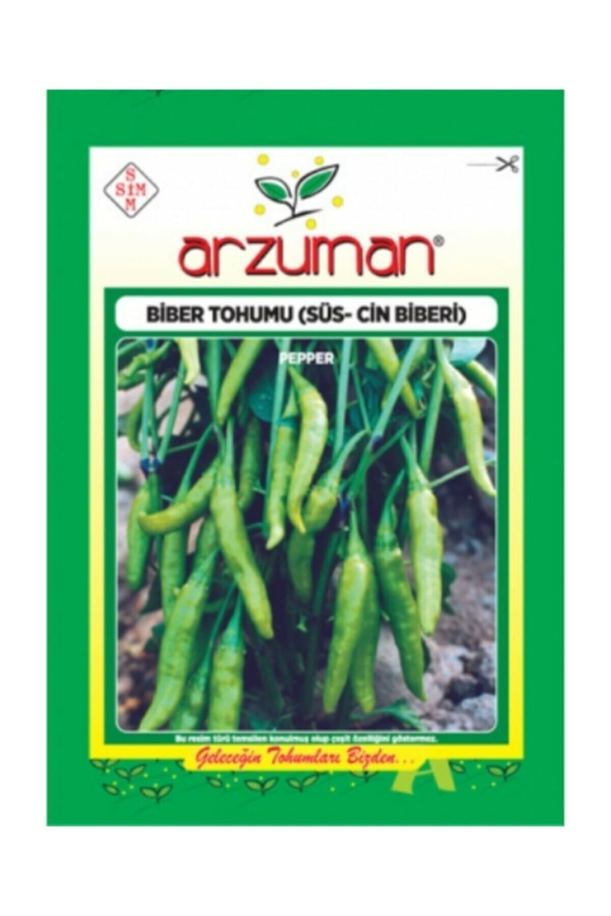BİBER TOHUMU (SÜS-CİN BİBERİ) 5gr / 500gr